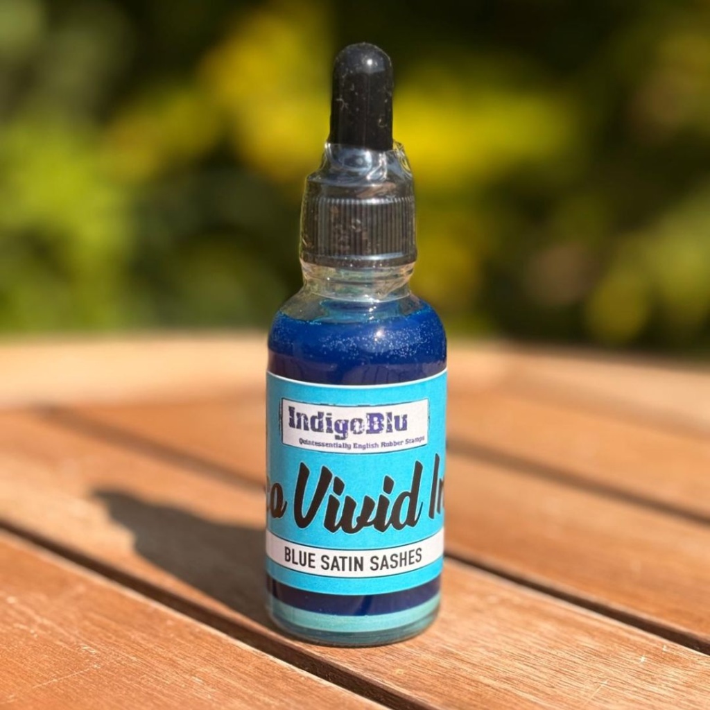 Eco Vivid Ink - 30ml - Blue Satin Sashes - IndigoBlu